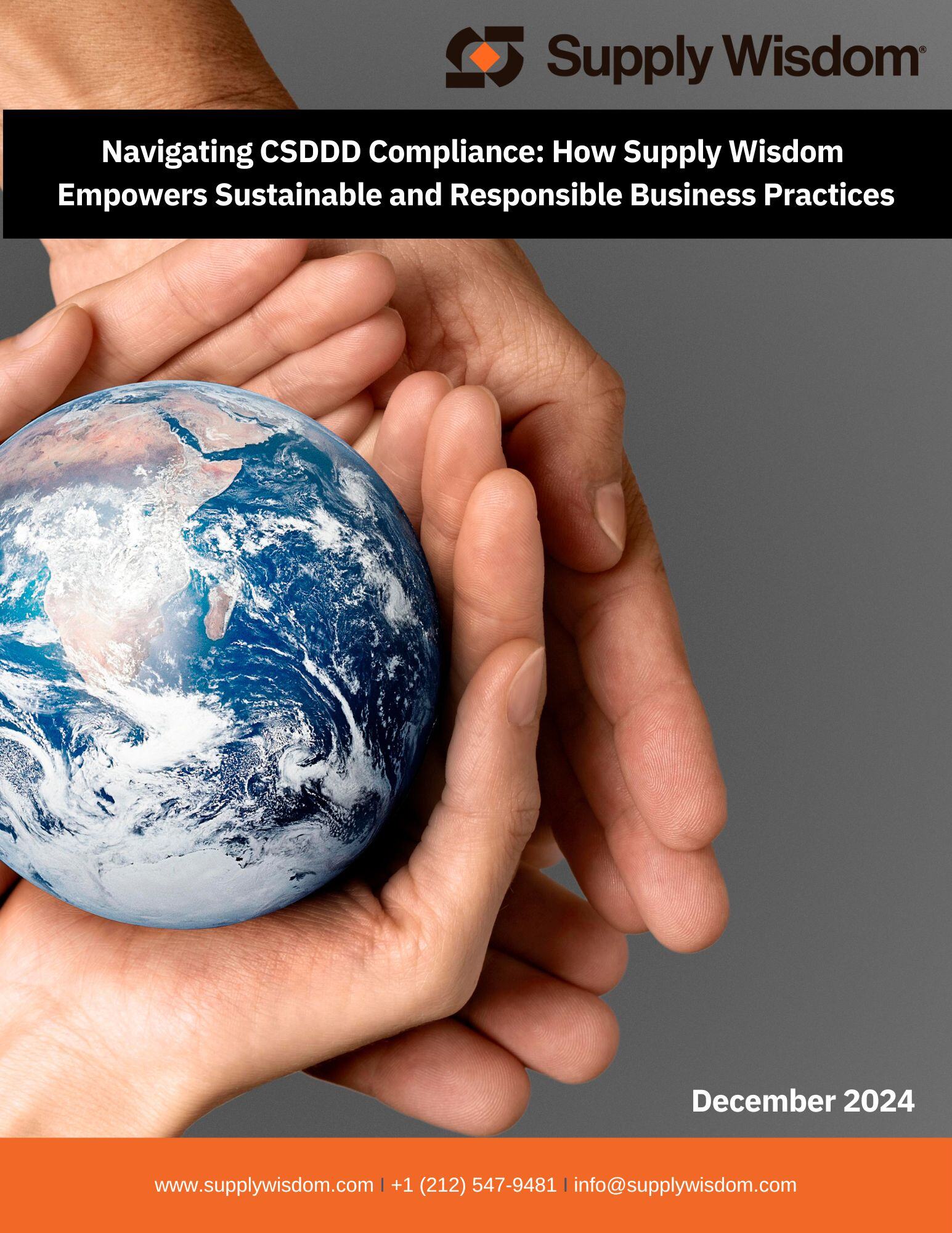 Navigating CSDDD Compliance with Supply Wisdom